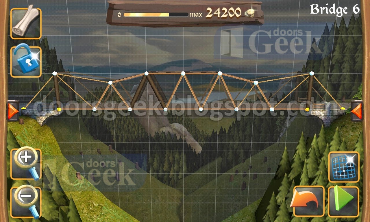 Bridge Constructor (BC) Medieval [Into Battle!] Bridge 6 ~ Doors Geek